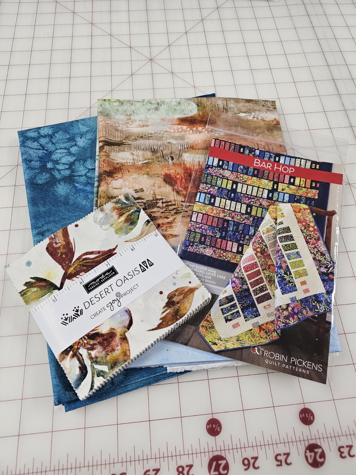 Desert Oasis Quilt Kit Pattern by Robin Pickens – Quilting at the Beach