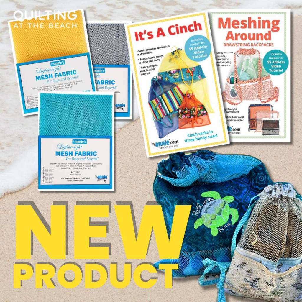 Summer Fun with Mesh Bags – Quilting at the Beach