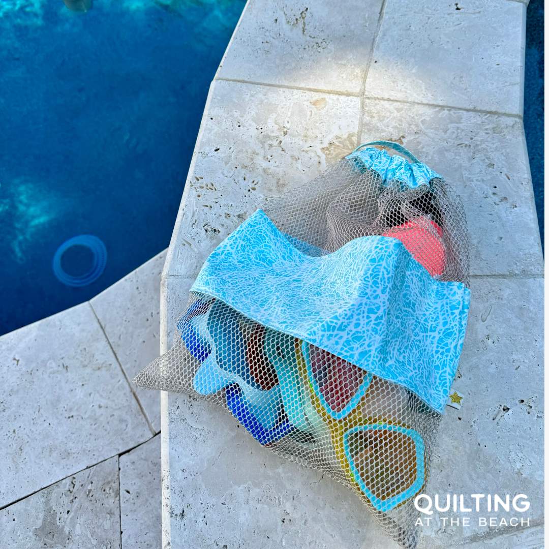 Summer Fun with Mesh Bags – Quilting at the Beach