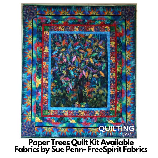 Paper Tree Quilt Kit by Sue Penn Free Spirit Fabrics – Quilting at the ...