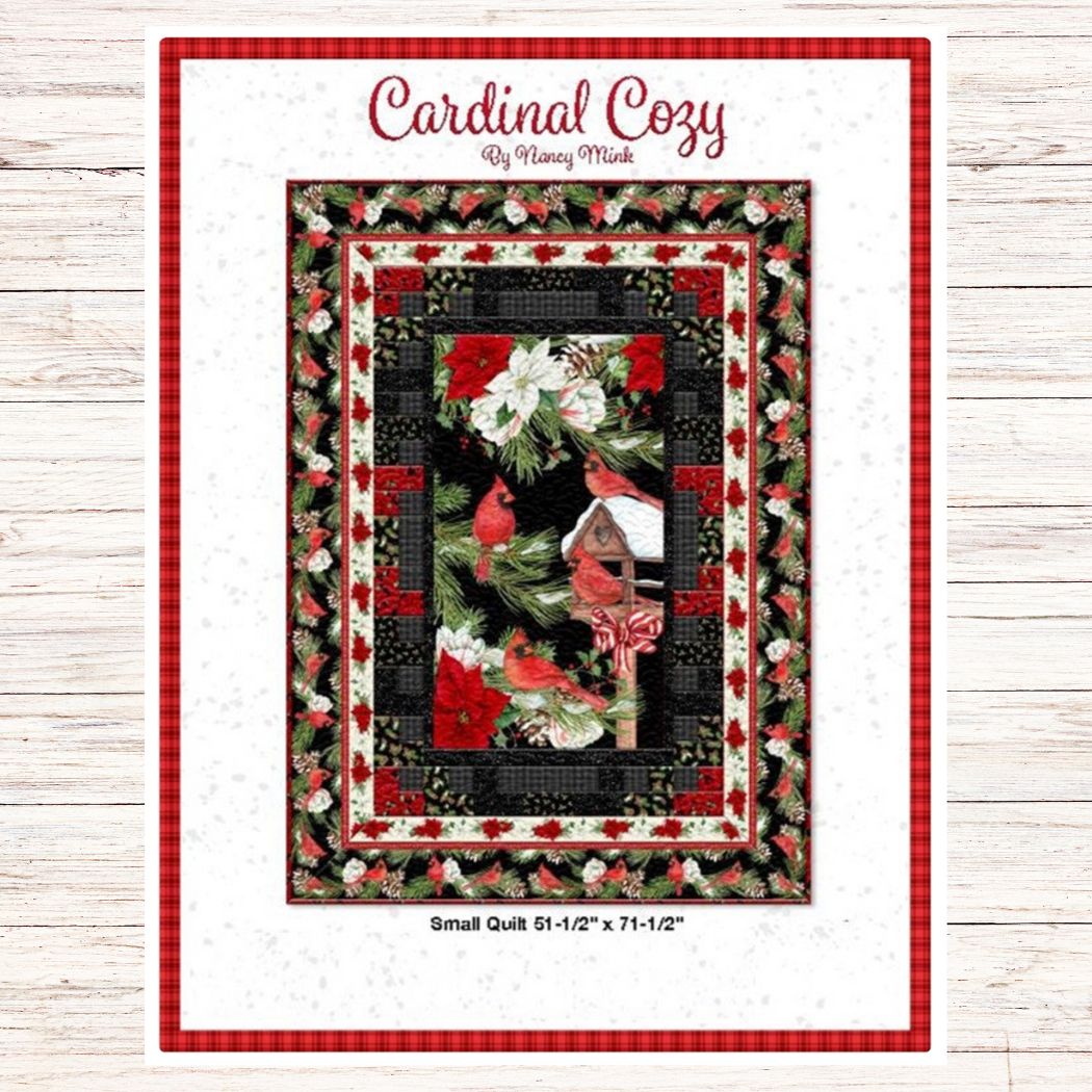 Cardinal Cozy Quilt – Quilting at the Beach