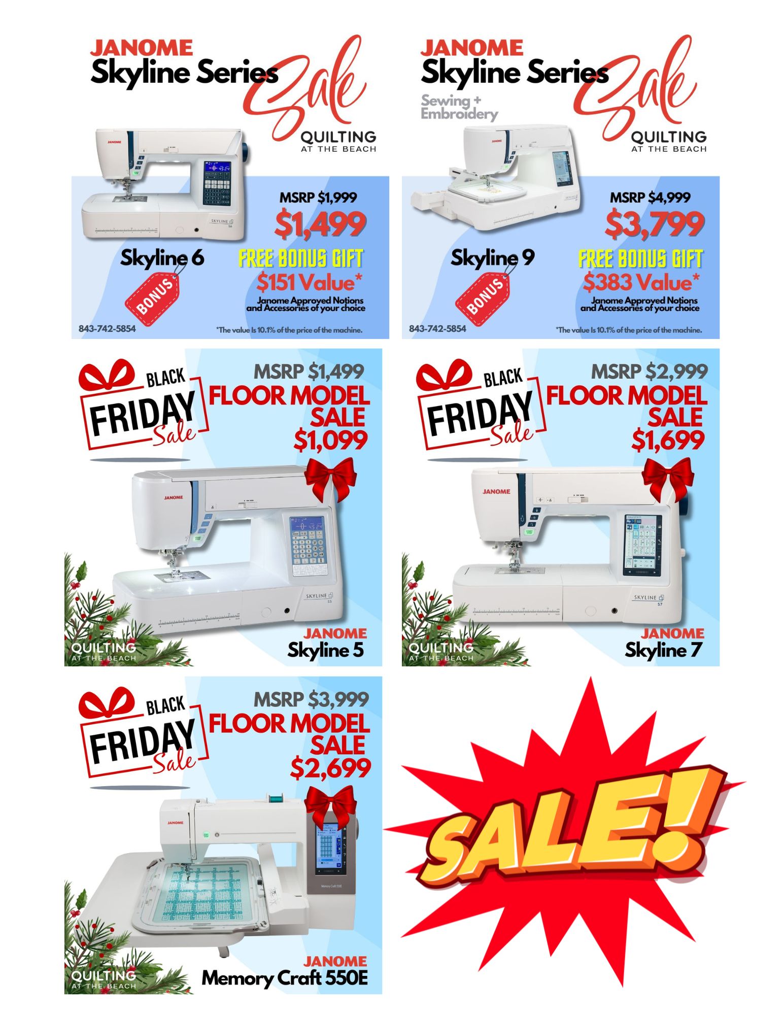 Sales and Promotions – Quilting at the Beach