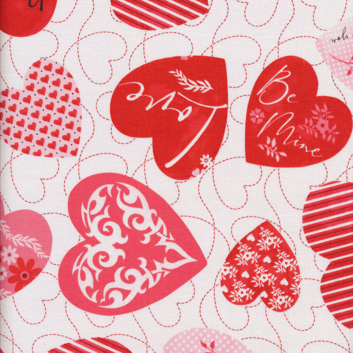 Jane Alison Be Mine Hearts – Quilting at the Beach